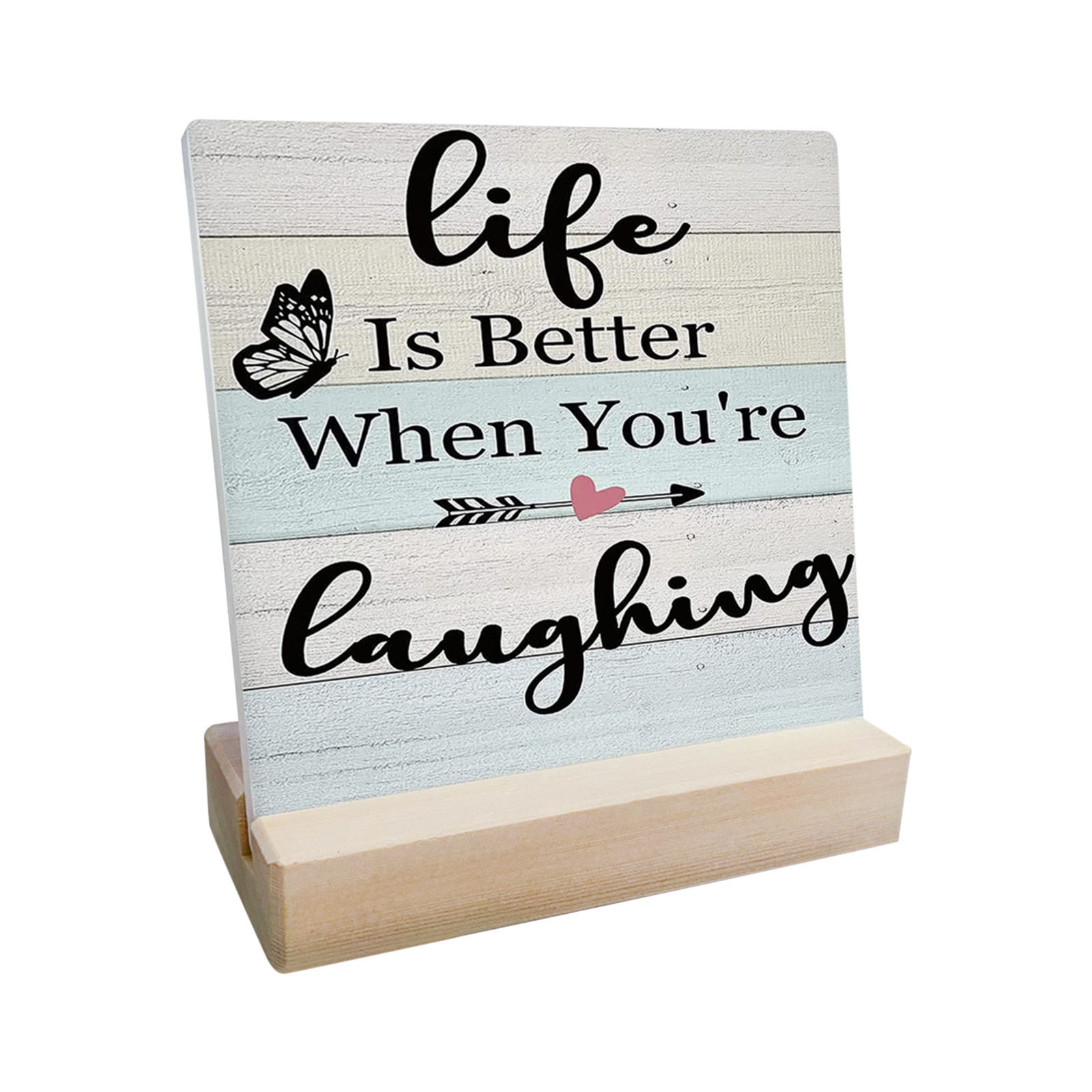 Inspirational Desk Decor, Encouragement Desk Sign Inspirational Quotes ...