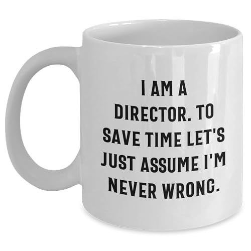 Funny and Unique Director Gifts Coffee Mugs for Every Occasion