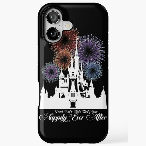 Inspirational Fairytale Slogan Text Art iPhone Case 17 to 11 Pro Max ...