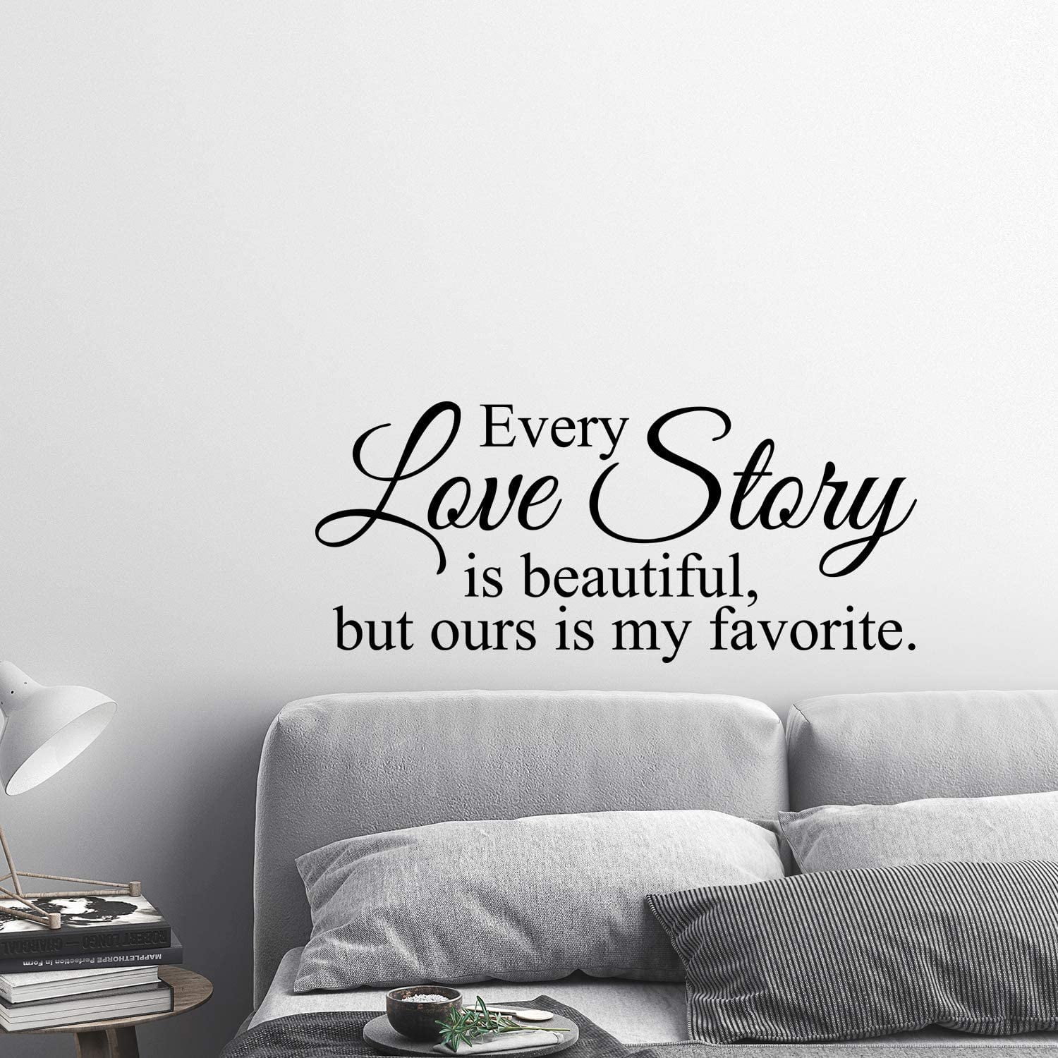 Inspirational Family Wall Decal - "Every Love Story" - Walmart.com