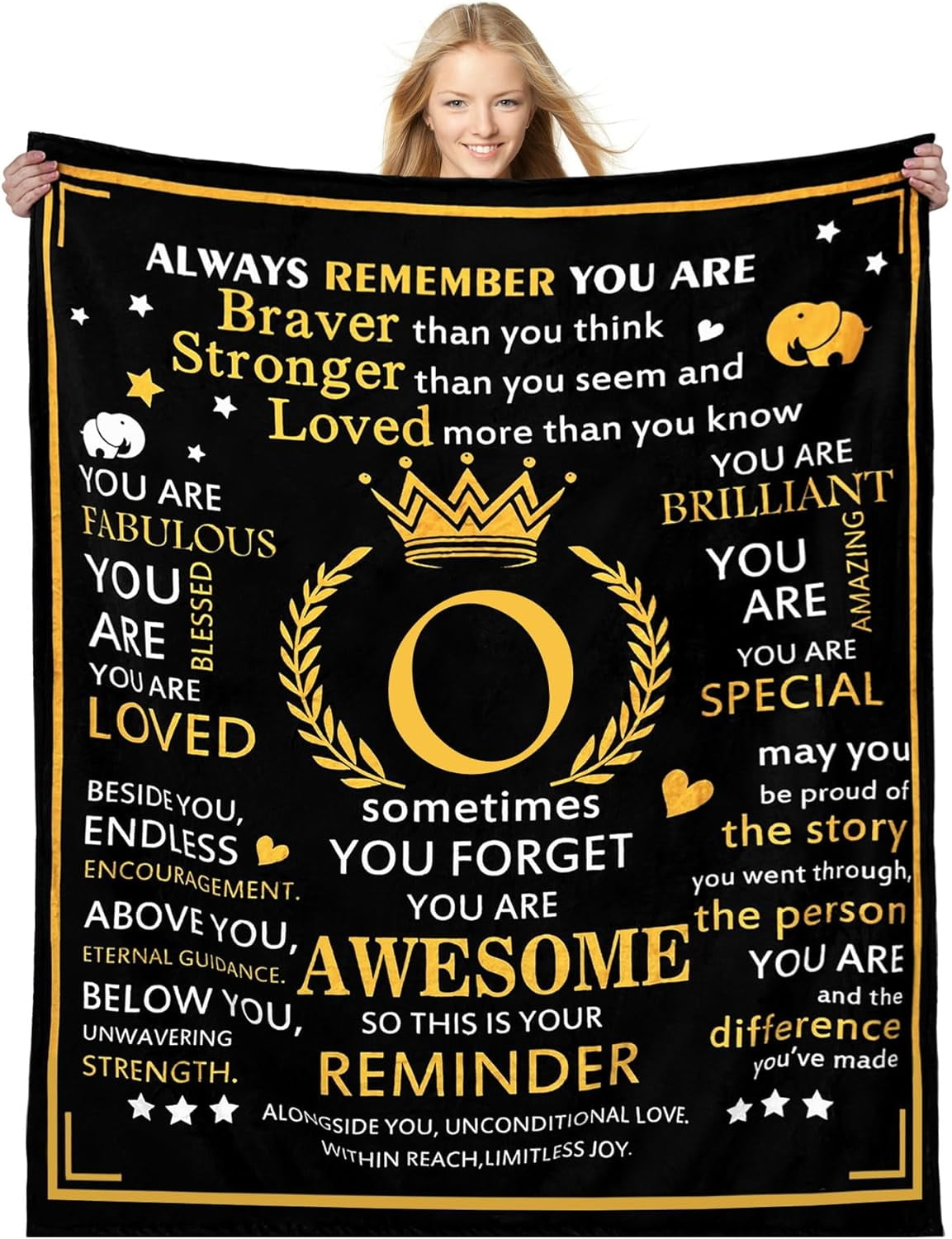 Inspirational Gift Inspirational Bed Throw Blankets 50"×60" with ...