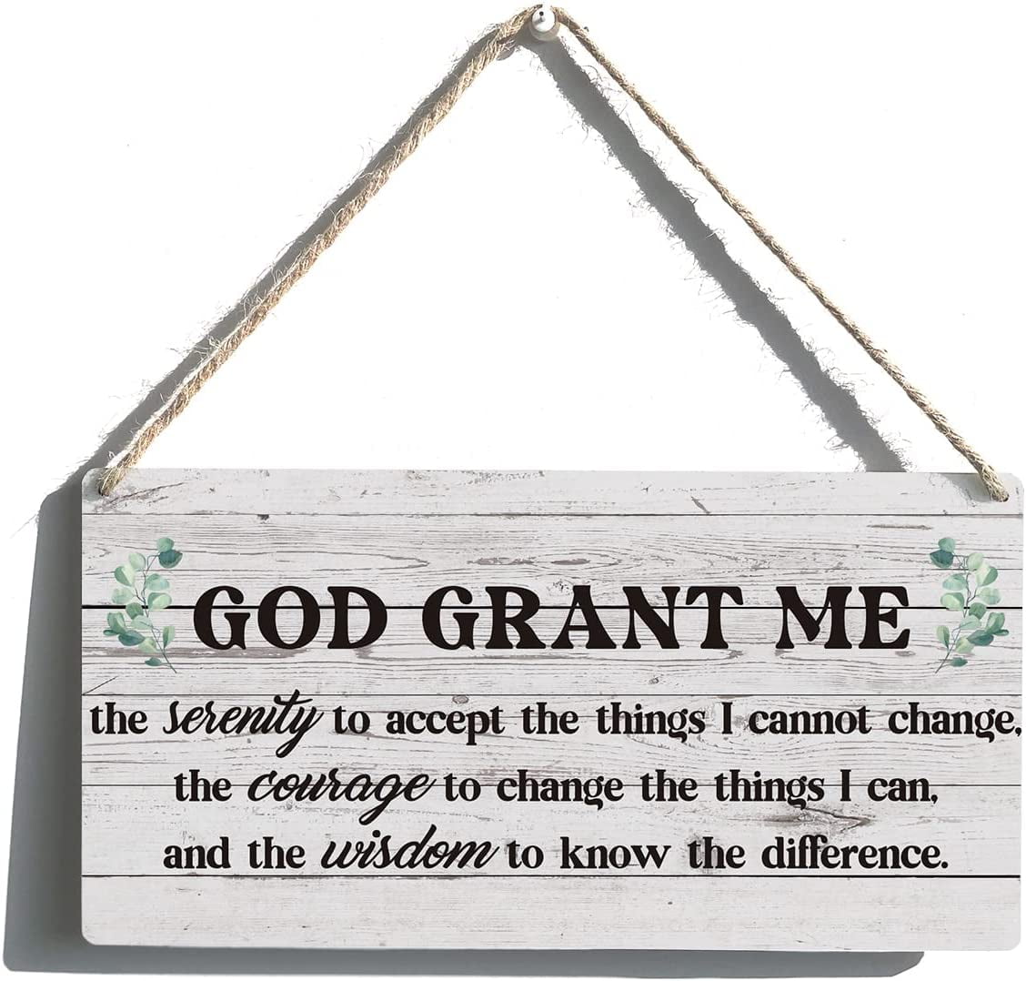 Inspirational Gift God Grant Me the Serenity to Accept the Things I ...