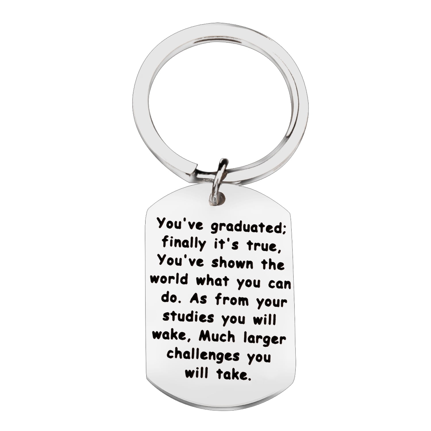 Inspirational Graduation Keychain Best Friend Graduation Gift Class of ...