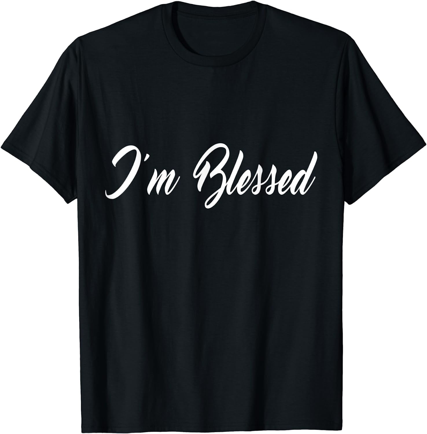 Inspirational I'm Blessed Christian T-shirt - Walmart.com
