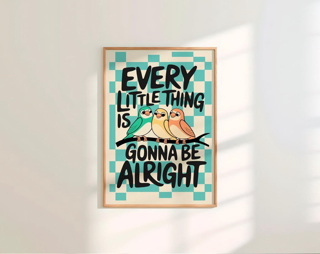 Inspirational Kids Wall Art For Nursery Positive Affirmation Poster ...