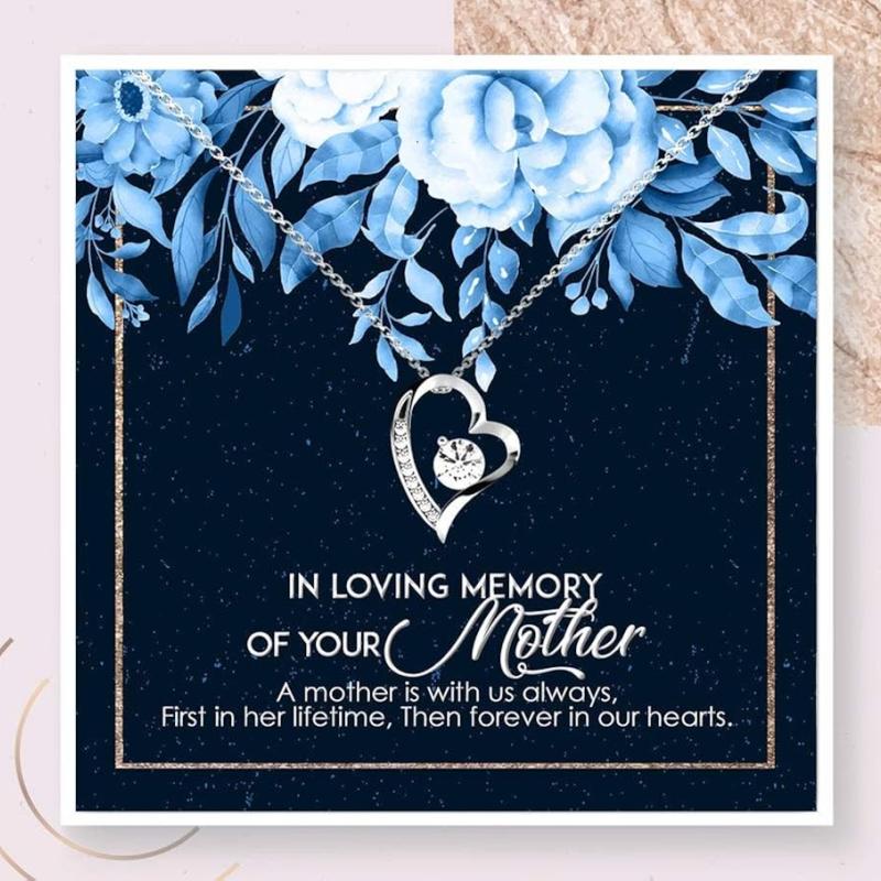 Inspirational Memorial Mother Necklace Loss of Mother Grief Sympathy ...