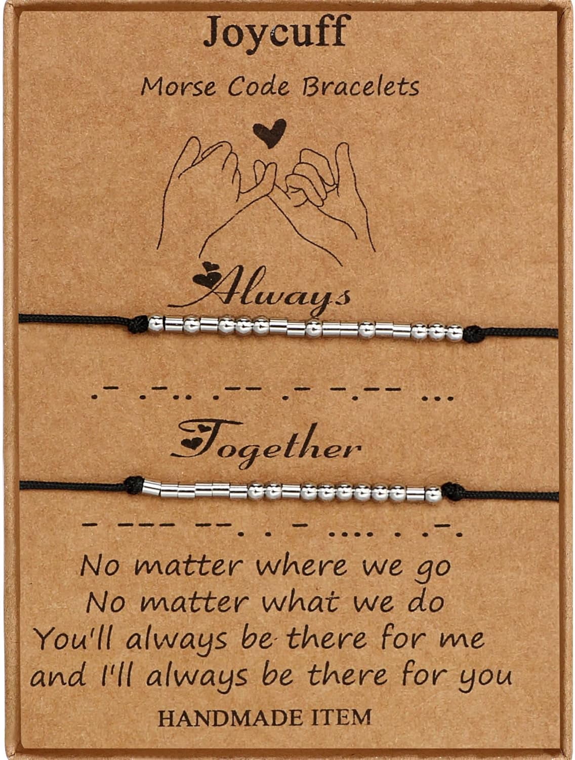 Inspirational Morse Code Bracelets Motivational Encouragement Memorial ...