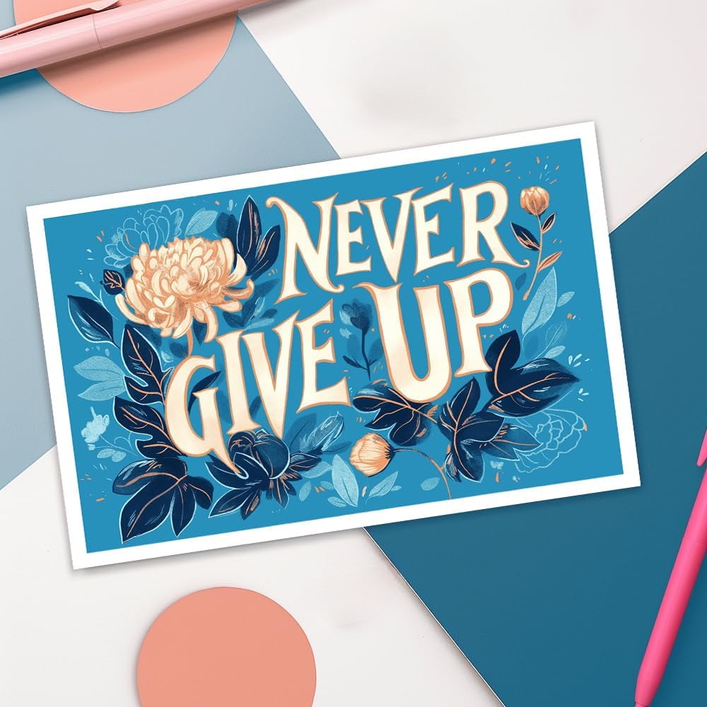 Inspirational Motivating Postcard Set, Positive Affirmations Collage ...