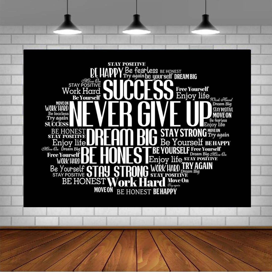 Inspirational Motivational Quotes Backdrop Positive Words Sayings ...