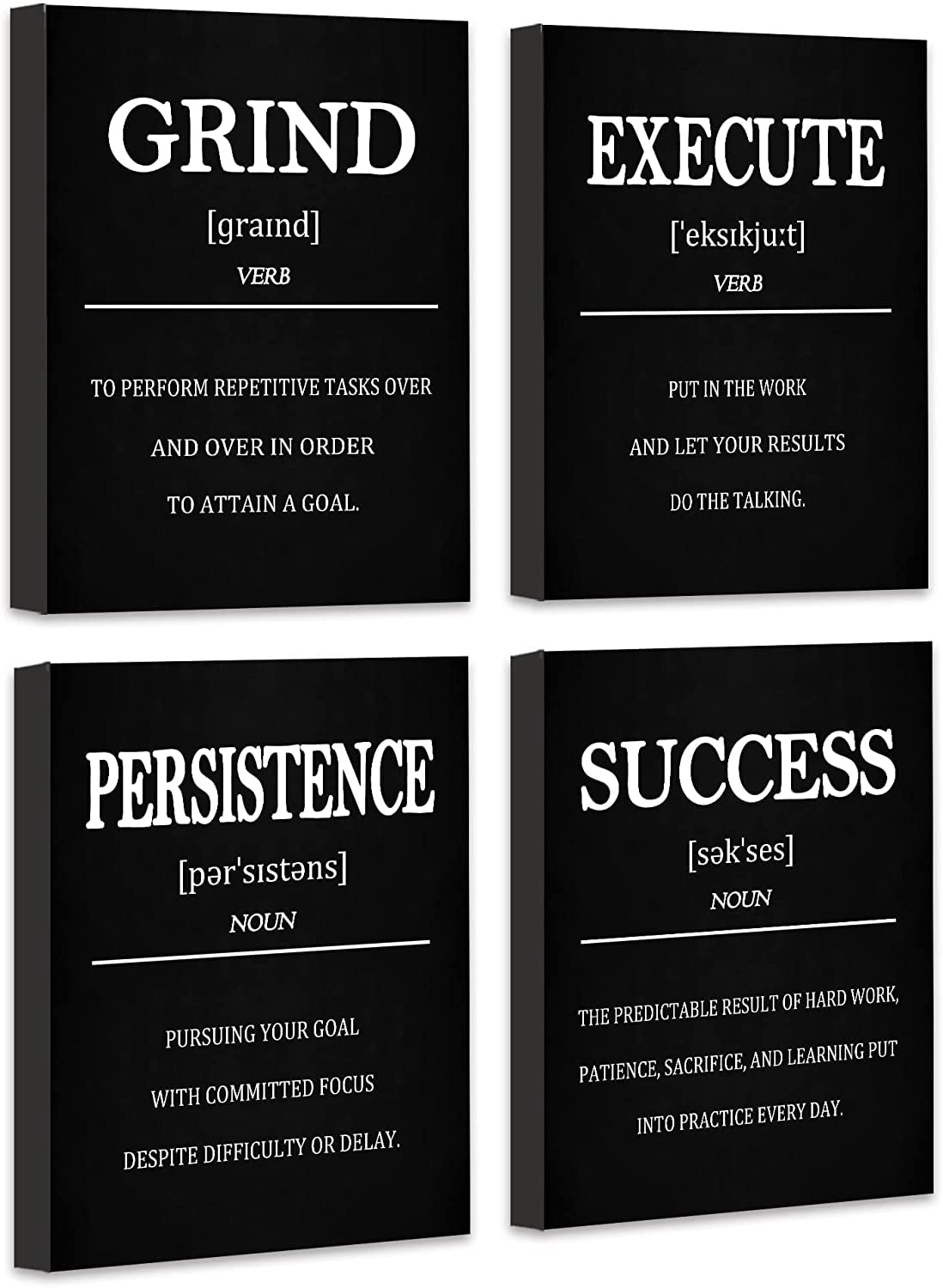 Inspirational Motivational Wall Decor for Office Positive Affirmations ...