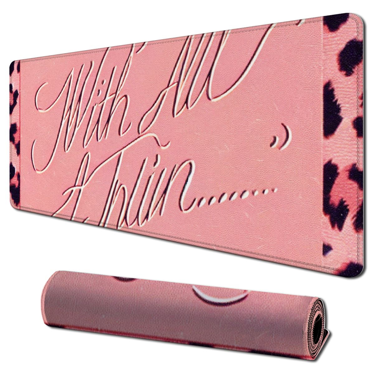 Inspirational Mouse Pad, with All Things are Possible Motivational ...