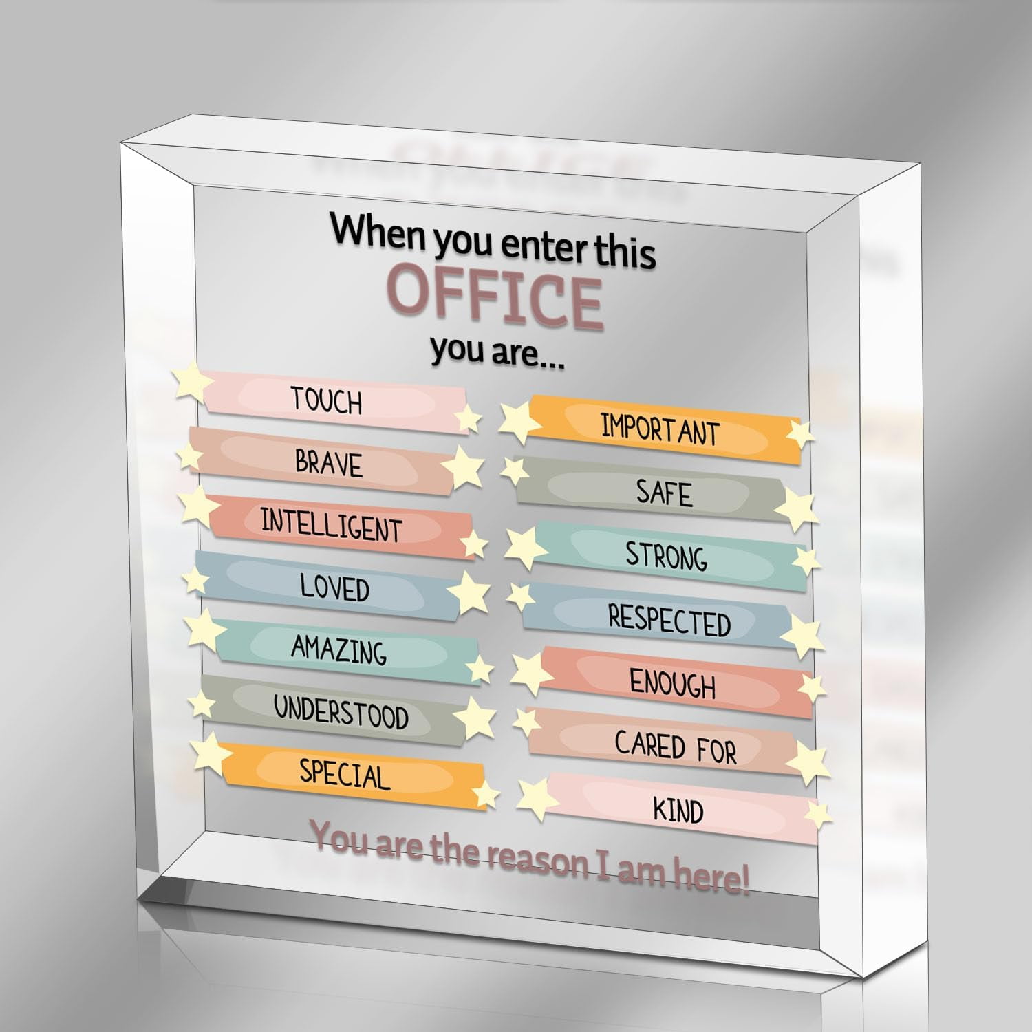 Inspirational Office Gift for Coworkers, Positive Affirmations Office ...