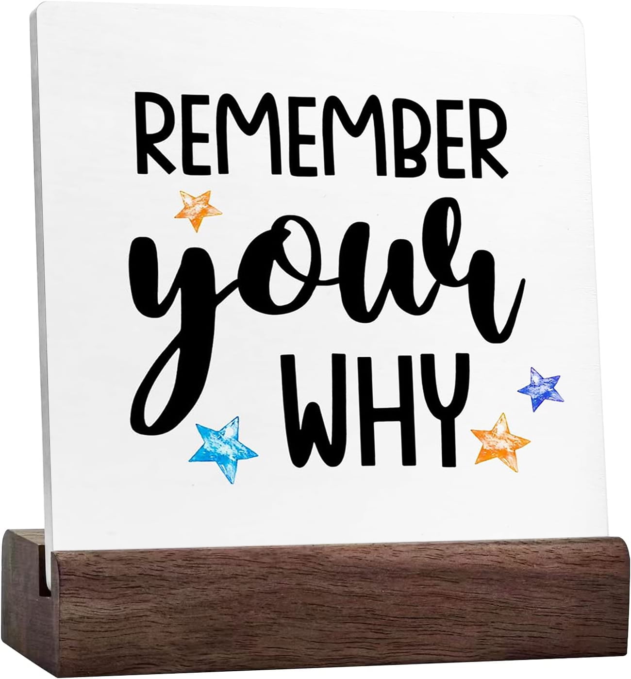 Inspirational Office Sign Desk Decor,Motivational Table Decor,Remember ...