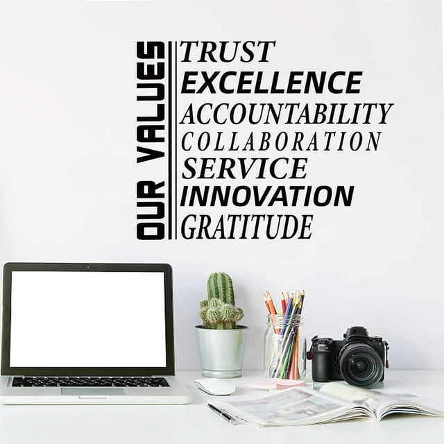 Inspirational Office Wall Decals Motivational Vinyl Office Wall Sticker ...