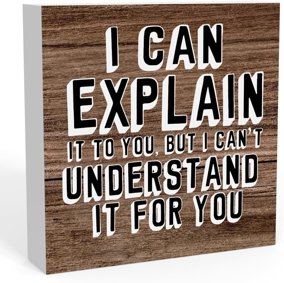 Inspirational One Positive Thought in the Morning Wooden Box Sign ...