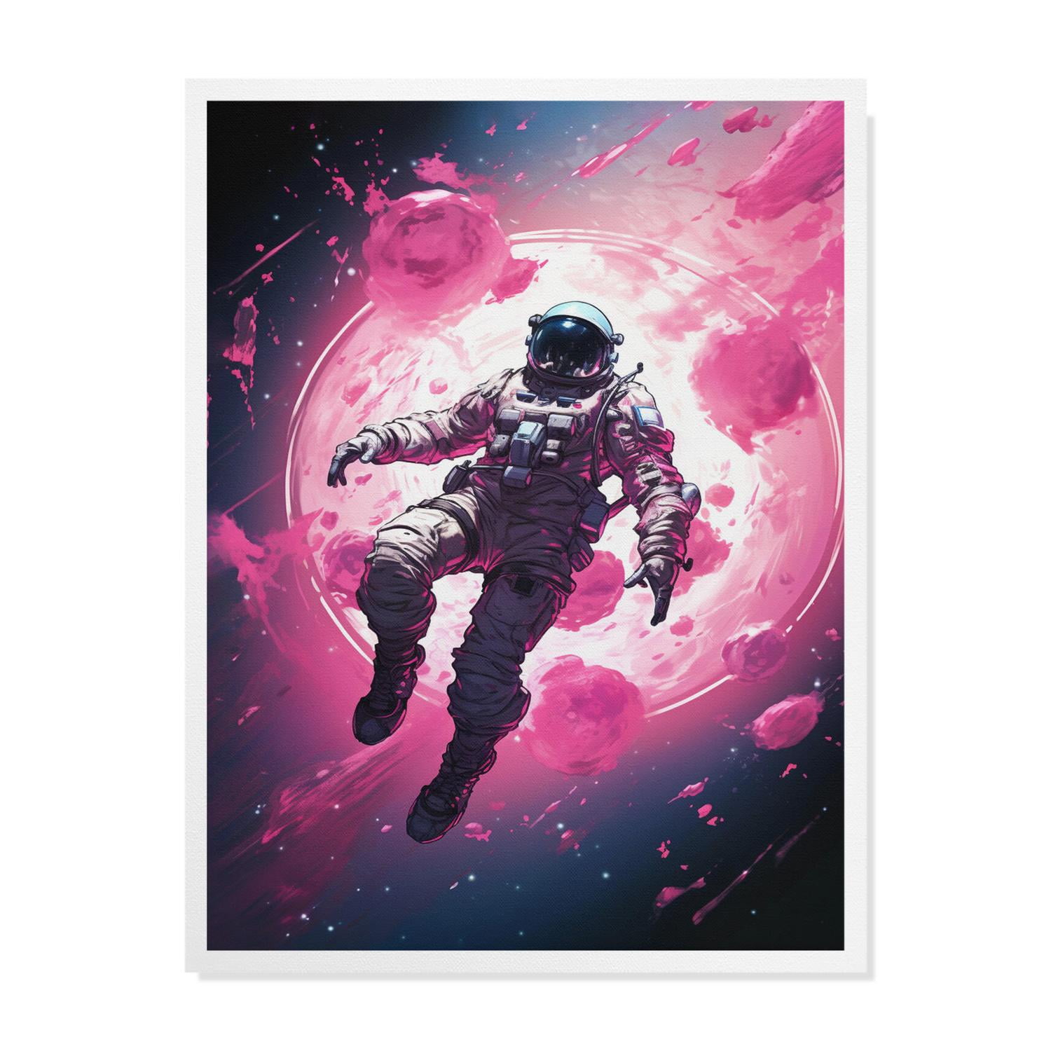 Inspirational Outer Space Wall Art, Planet Star River Pictures ...