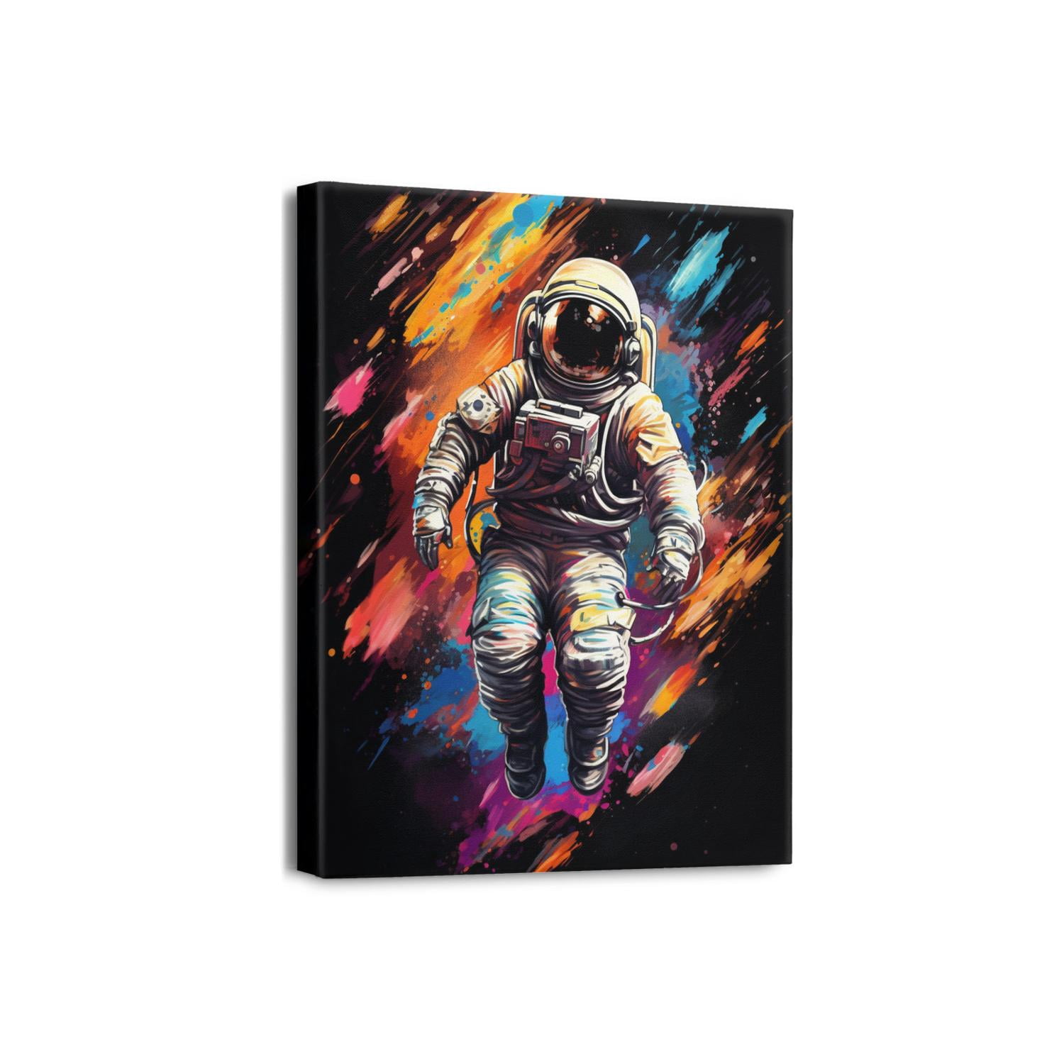 Inspirational Outer Space Wall Art, Planet Star River Pictures ...