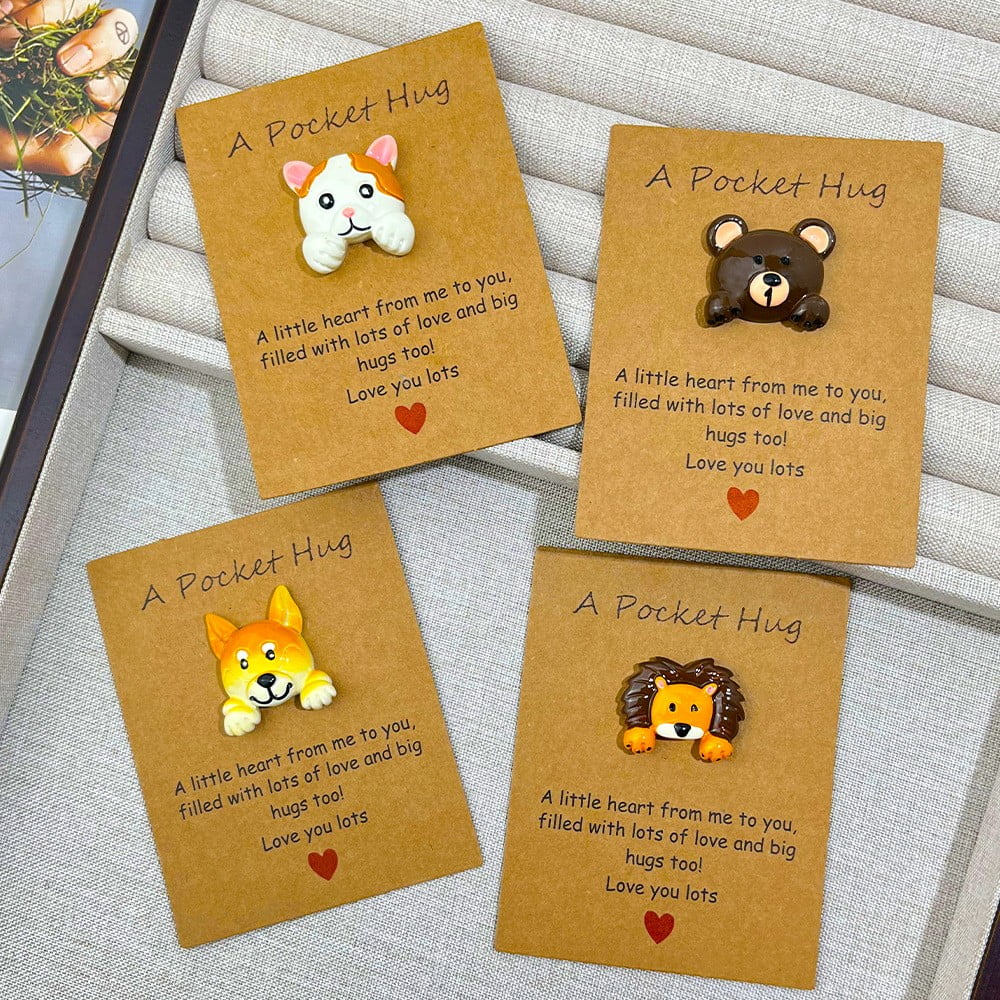 Inspirational Pocket Resin Emotional Support Gift Set - Cute 3.54 ...