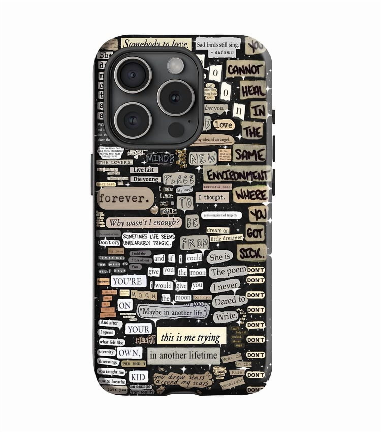 Inspirational Positive Quote Mindful Self Care Themed Phone Case for ...