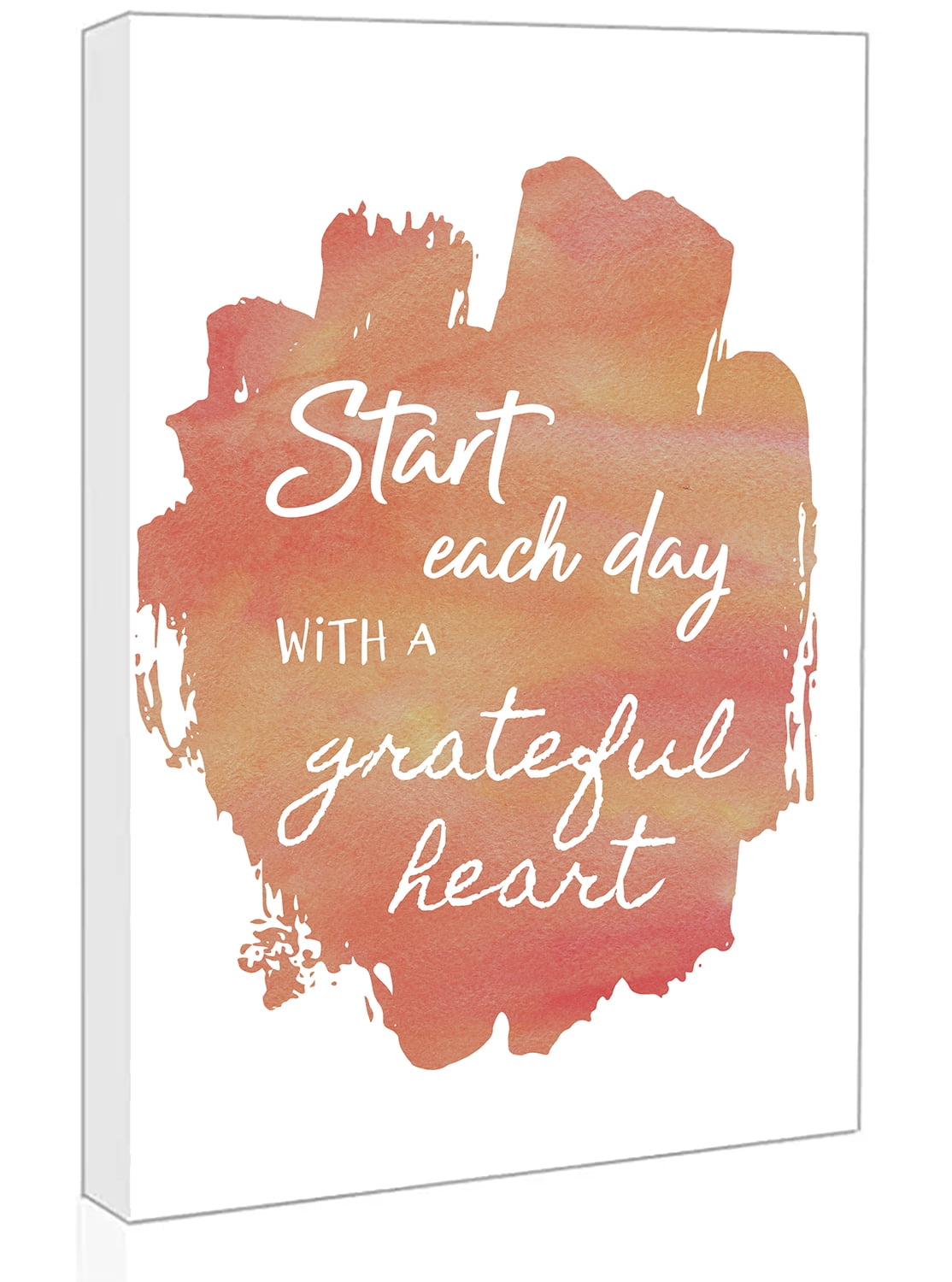 Inspirational Positive Quotes Wall Decor - Start each day with a ...