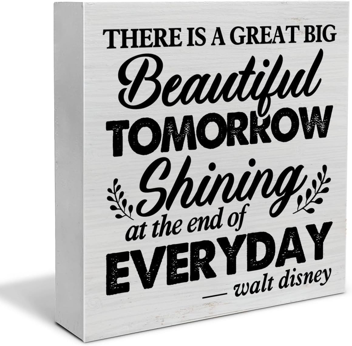 Inspirational Quote Decorative Wooden Box Sign There Is A Great Big ...