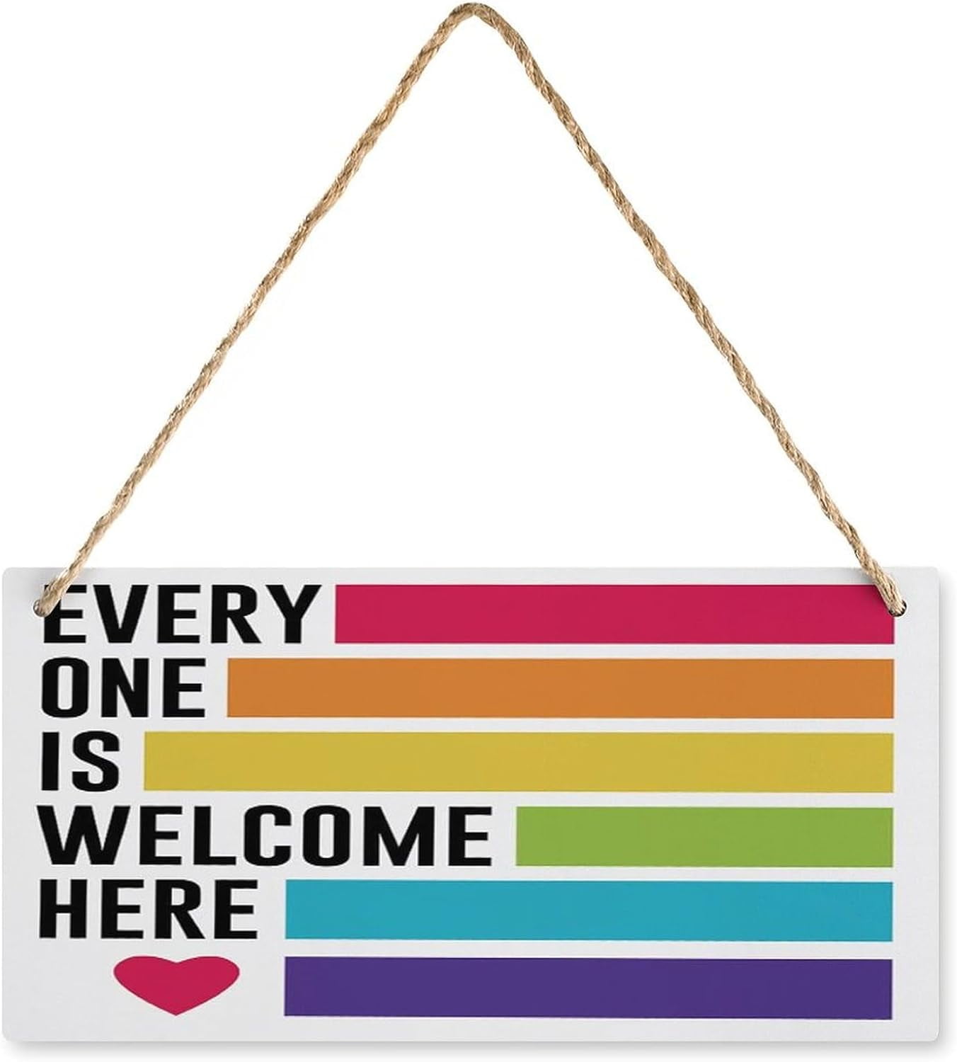 Inspirational Quote Multicultural Wood Plaque Sign Wall Hanging 12"x6 ...