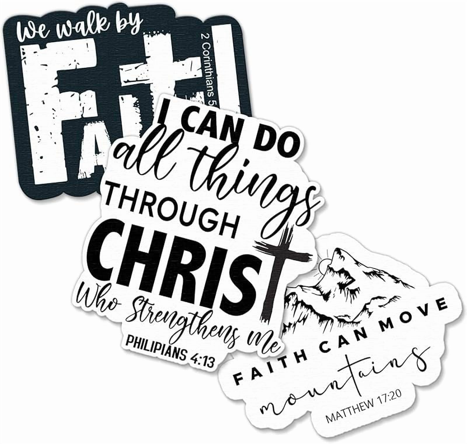 Inspirational Quote Stickers for Women, 3 Inch Vinyl Decals, Waterproof ...