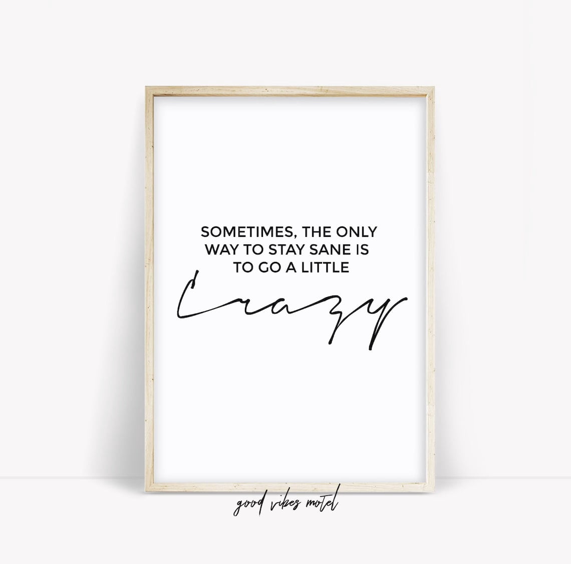 Inspirational Quote Wall Art, Quote Poster, Typography Poster, Poster ...