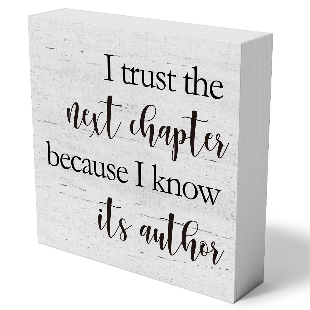 Inspirational Quote Wooden Box EC36 Sign Decorative I Trust the Next ...