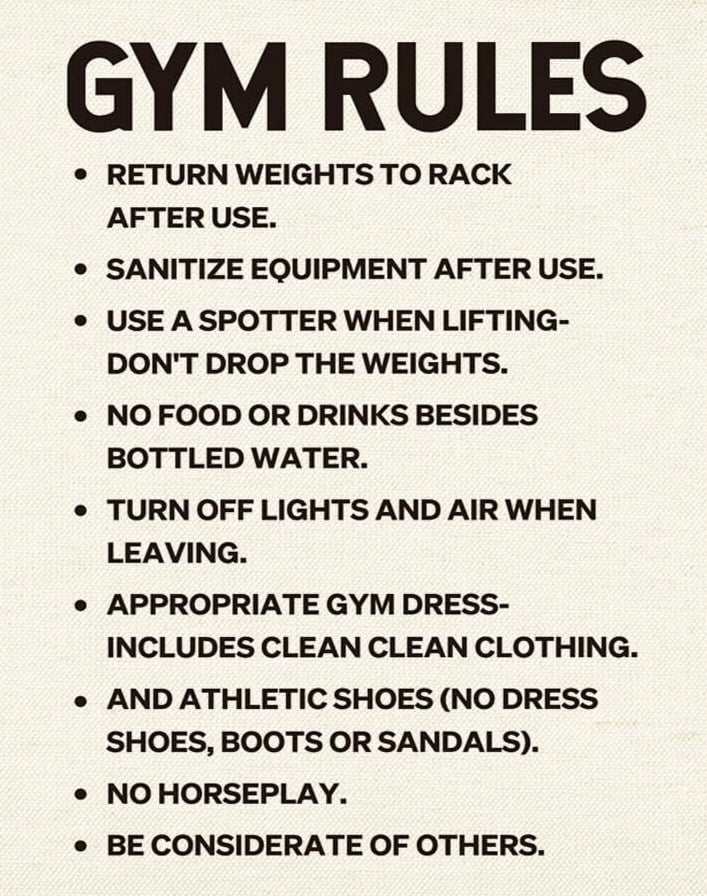 Inspirational Quote Workout Room Wall Art, Motivational Home Gym Rules ...