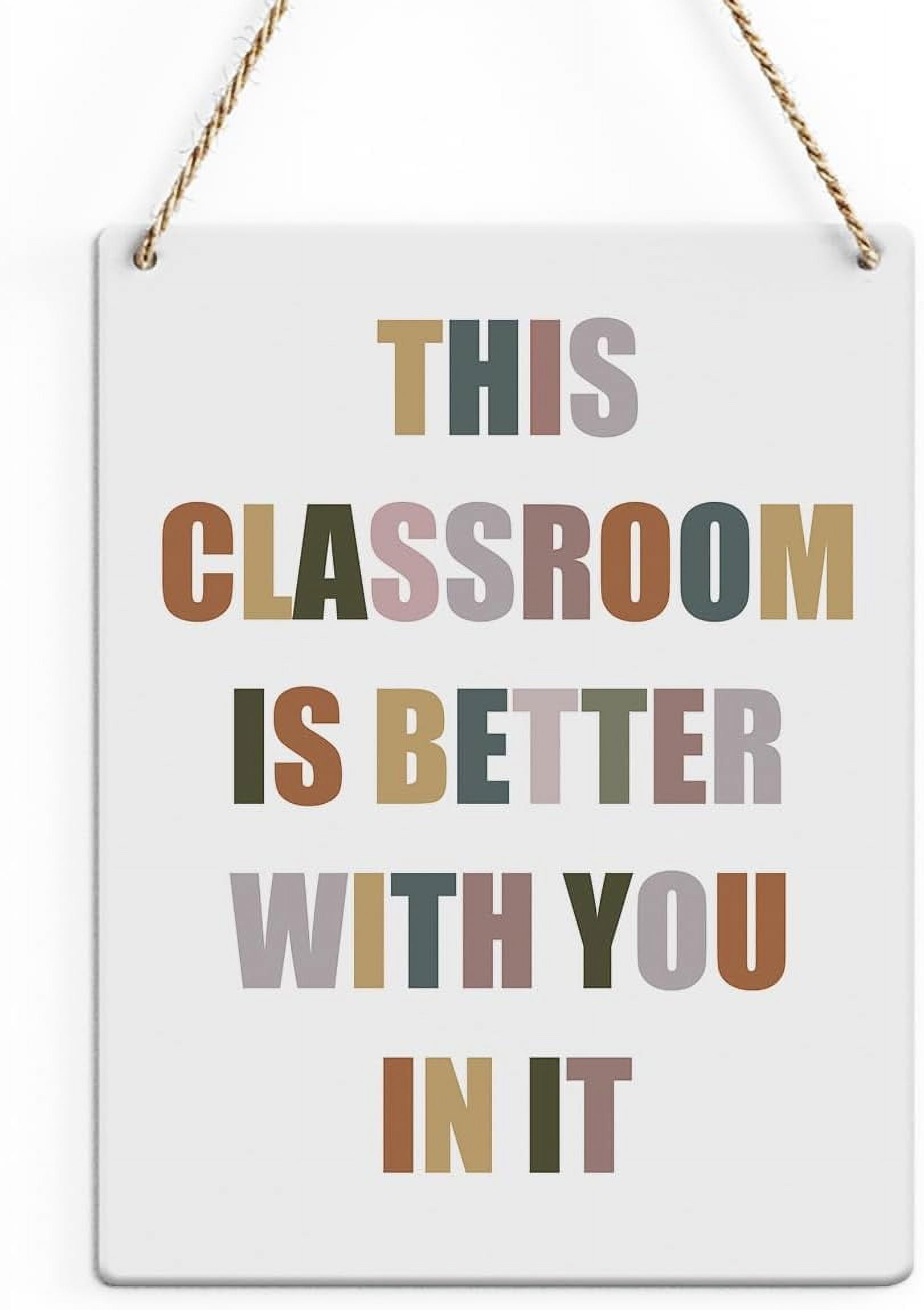 Inspirational Quotes Classroom Decor Classroom Must Haves Rustic Wall ...
