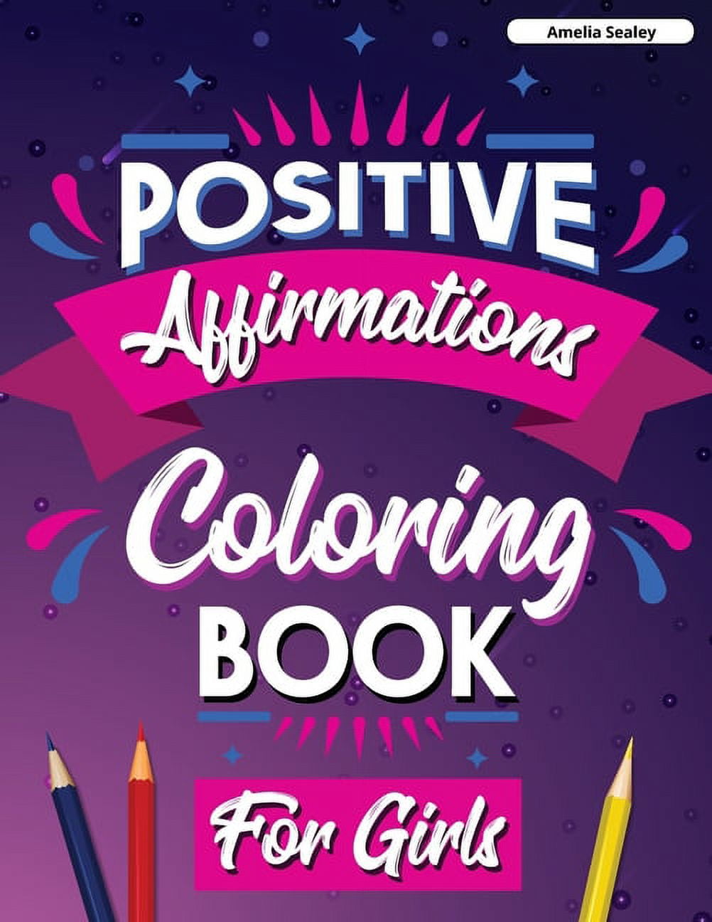 Inspirational Quotes Coloring Book for Girls: Motivational Coloring ...