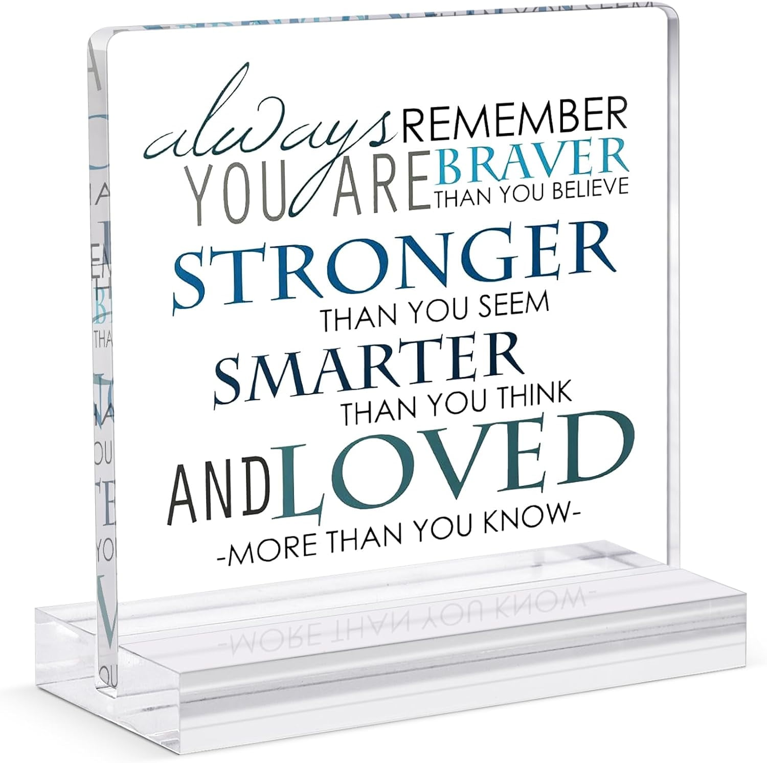 Inspirational Quotes Desk Decor Gifts For Women Best Friend ...
