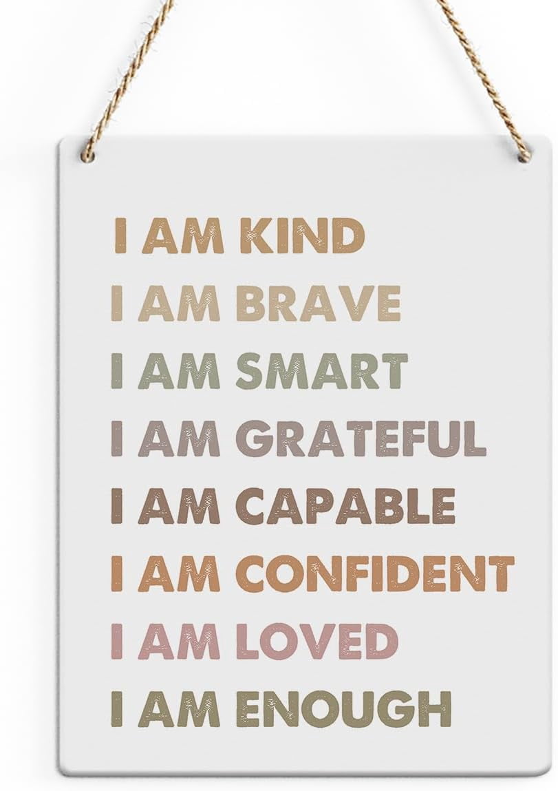 Inspirational Quotes Girls Room Decor Nursery Decor Rustic Wall Art ...