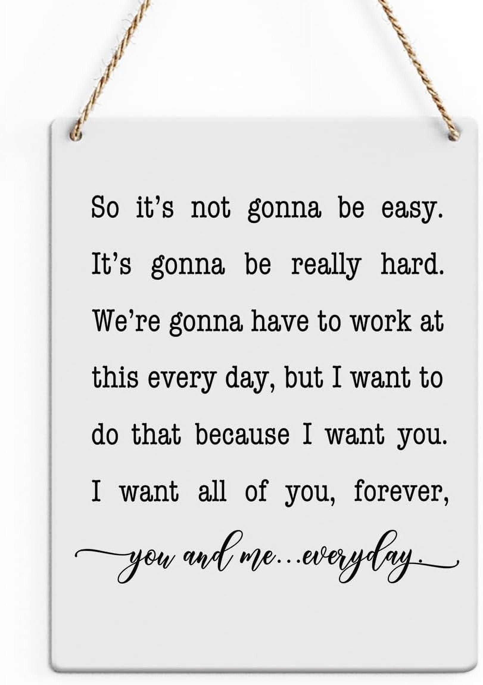Inspirational Quotes Positive Wall Art Motivational Wood Plaque 8" x 10 ...