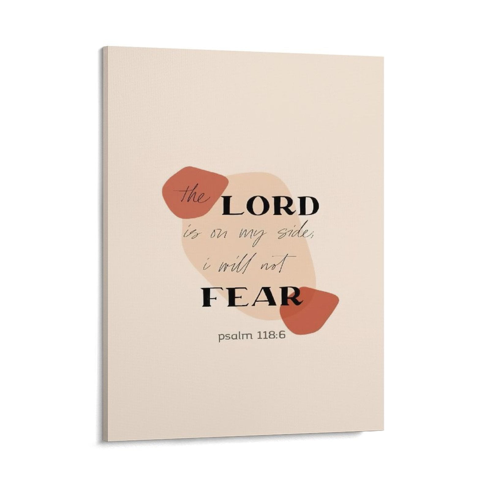 Inspirational Quotes Psalm 118 6 (2) Wall Art Bible Poetry Verses ...