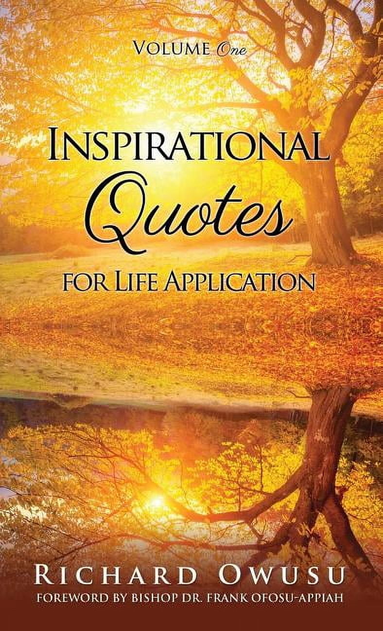 Inspirational Quotes for Life Application, (Hardcover) - Walmart.com