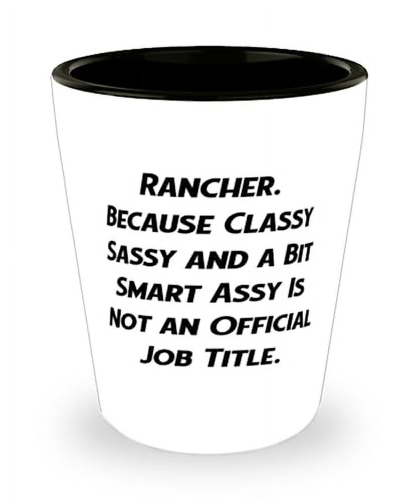 Inspirational Rancher Gifts, Rancher. Because Classy Sassy and a Bit ...