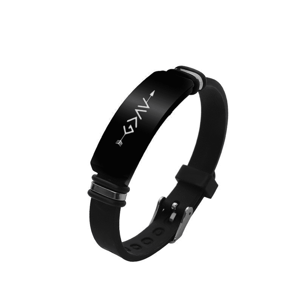 Inspirational Religious Silicone Bracelet,Christening God Is Greater ...