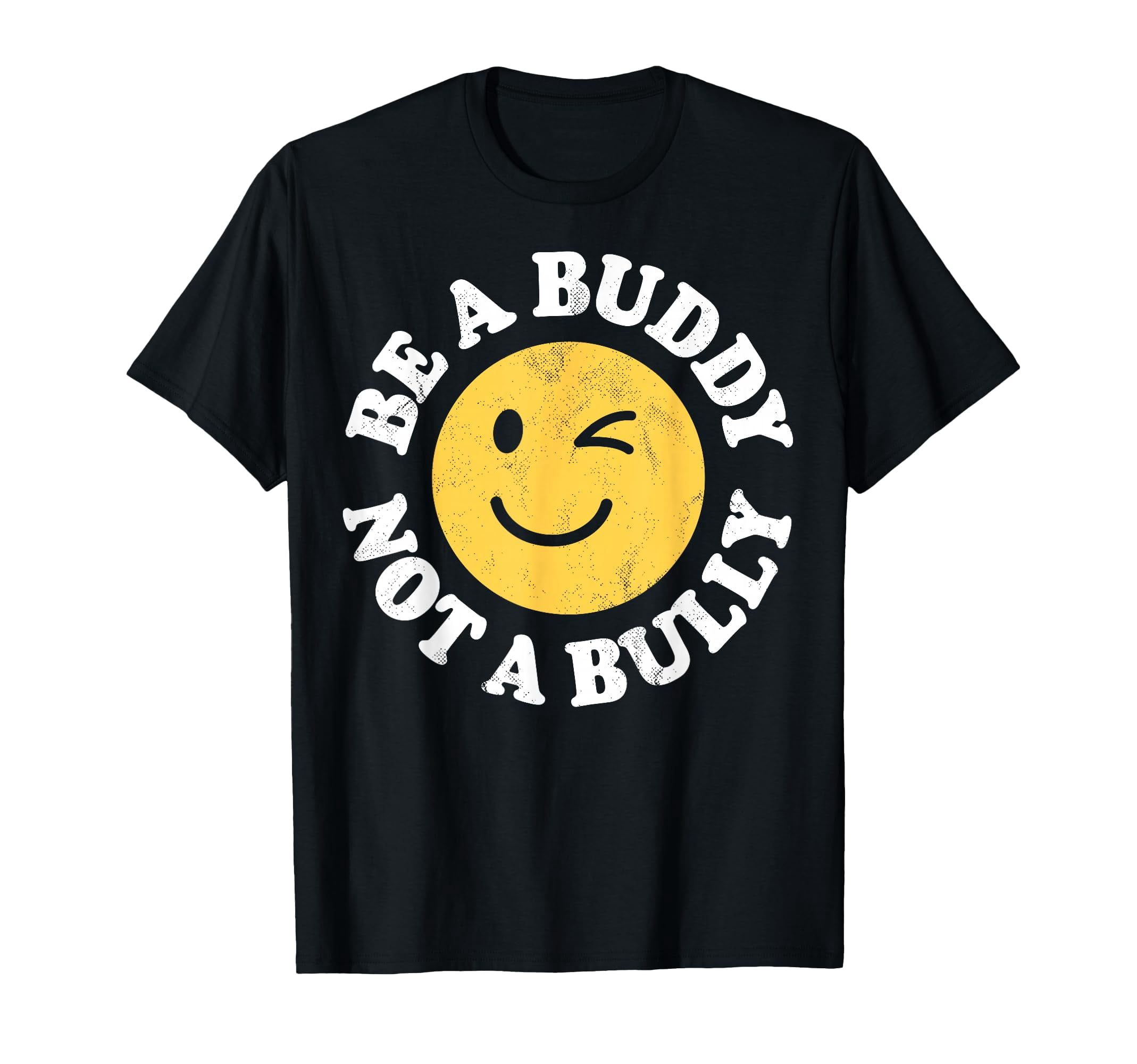 Inspirational Retro Emoji T-Shirt - Promote Anti-Bullying with 'Be A ...