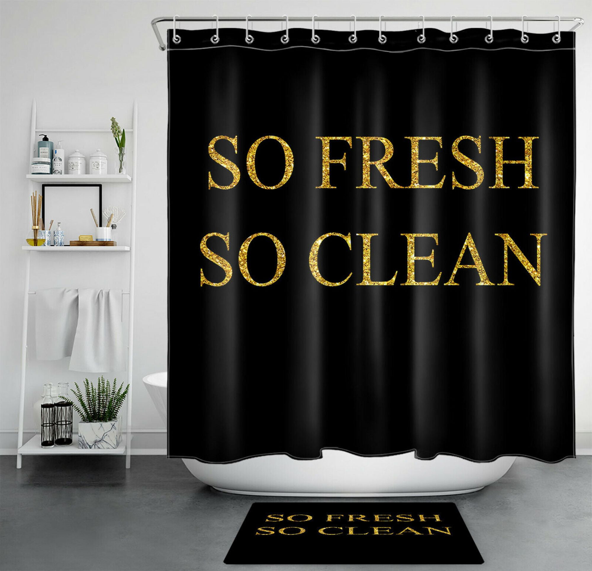 Inspirational Shower Curtain Encouraging Quotes For Daily Empowerment