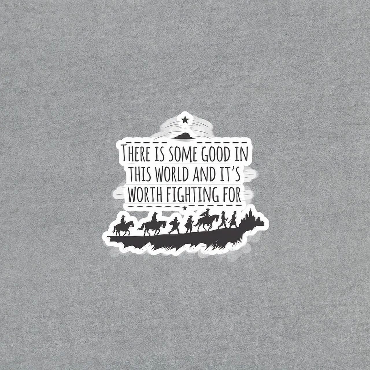 Inspirational Sticker Fighting For Good In The World Animal ...