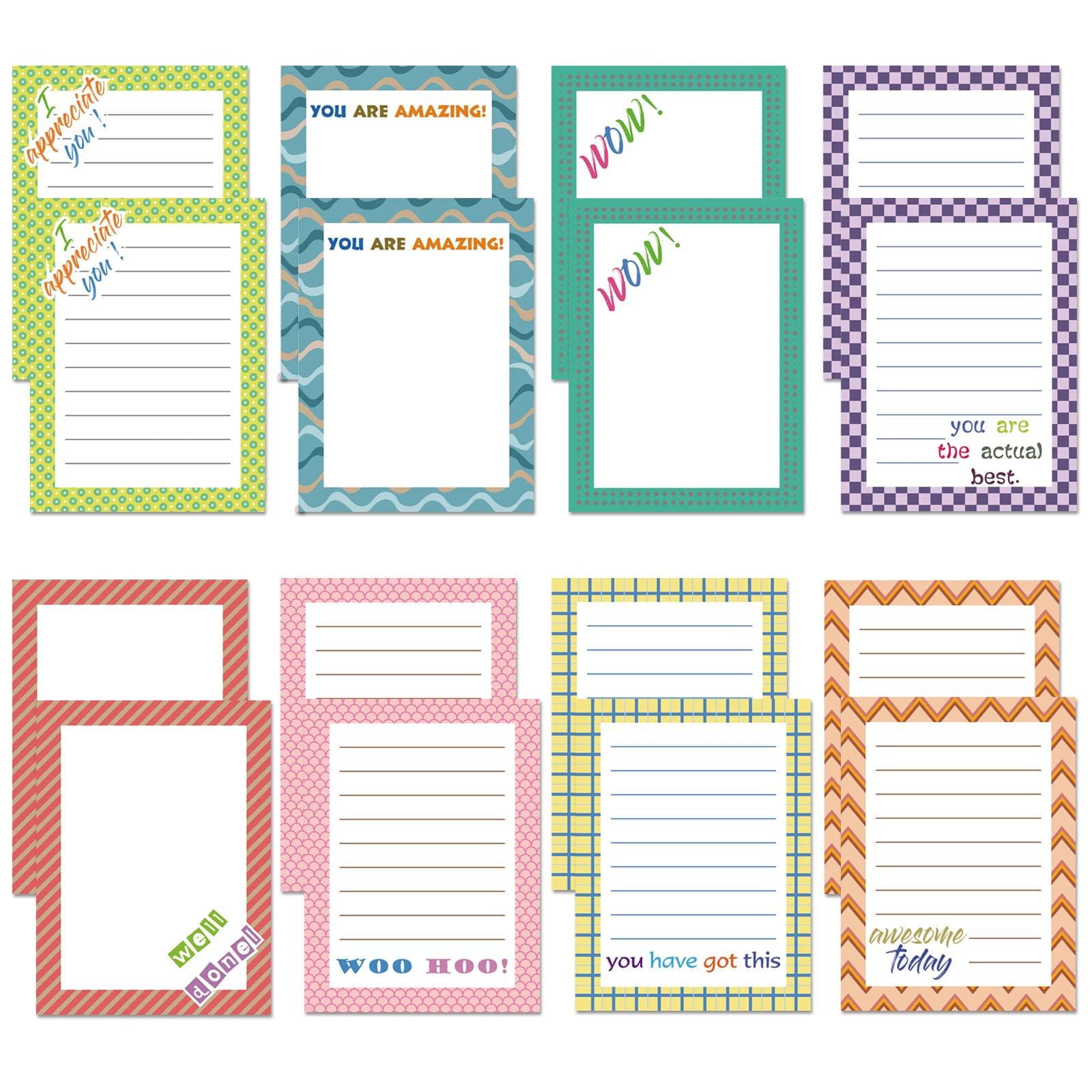 Inspirational Sticky Notes 480 Sheets Motivational Notepads ...