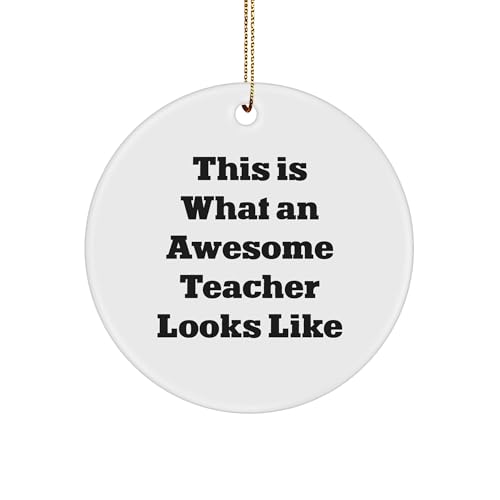 Inspirational Teacher Gift: This is What an Awesome Teacher Looks Like ...