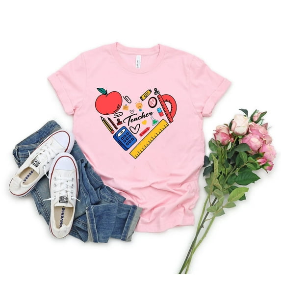 Inspirational Teacher Shirts, Teach Love Inspire Shirt, Back To School ...