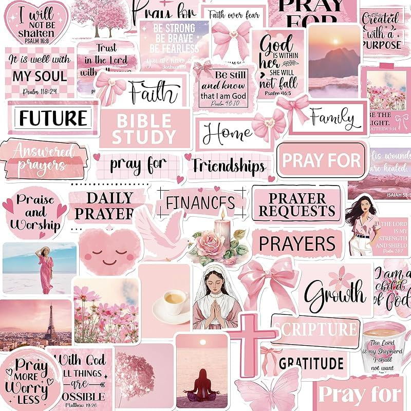 Inspirational Vision Board Stickers - 50Pcs Positive Quote Stickers for ...