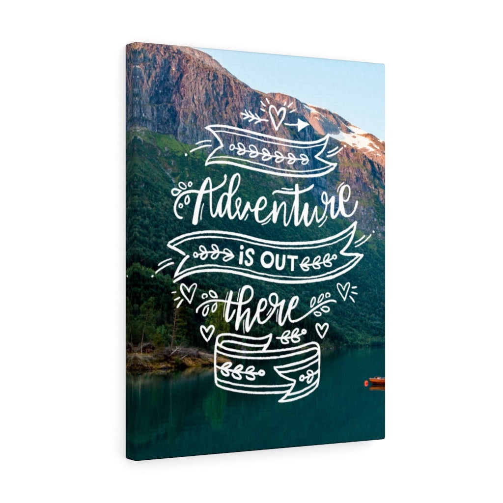 Inspirational Wall Art Adventure Is Out There Wall Art Motivational ...