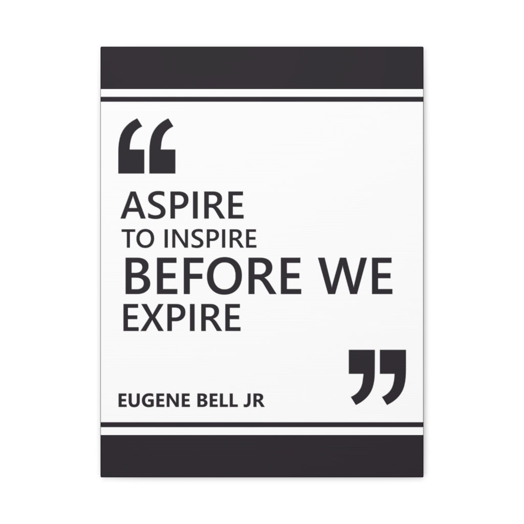 Inspirational Wall Art Aspire To Inspire Motivation Wall Decor for Home ...