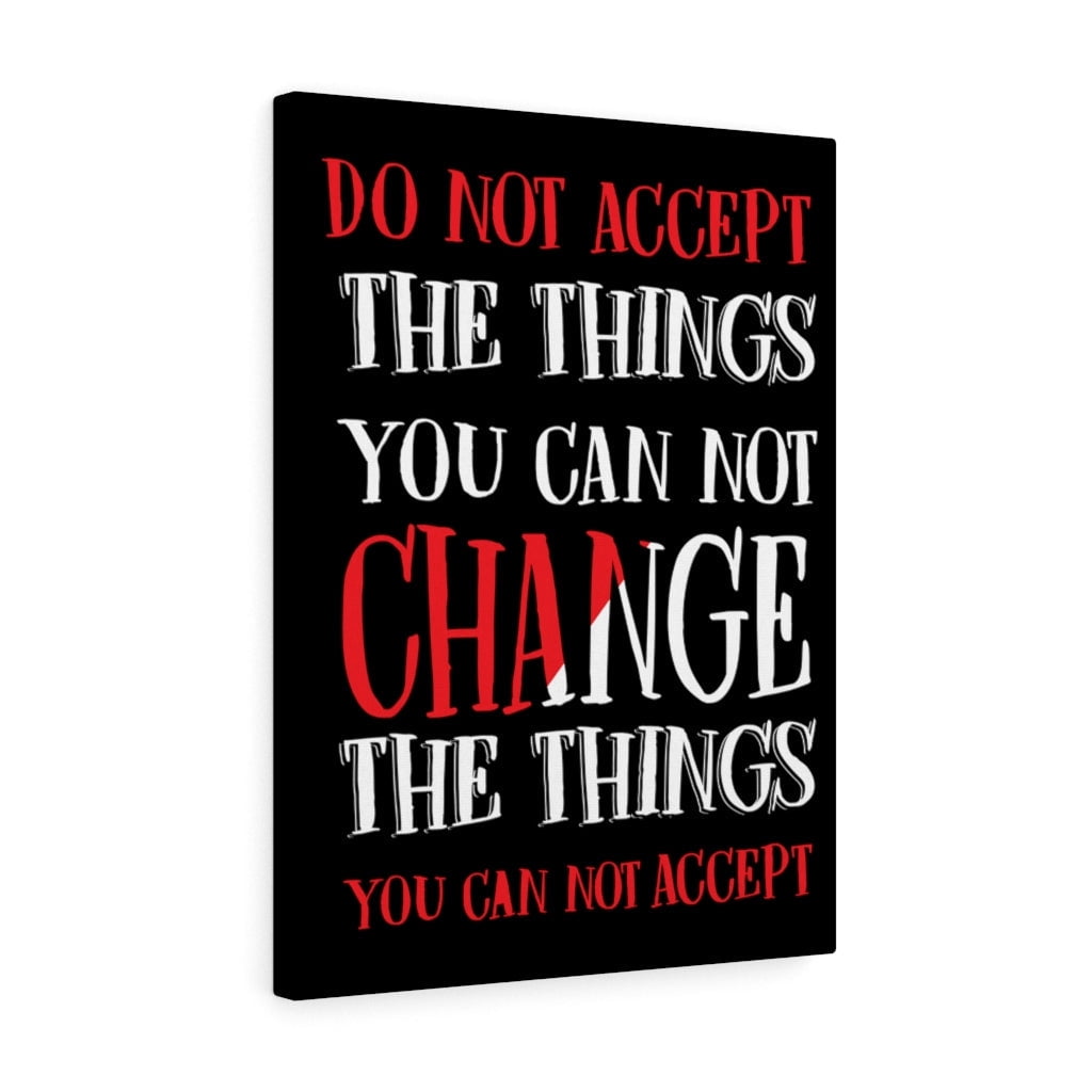 Inspirational Wall Art Change Wall Art Motivational Motto Inspiring ...