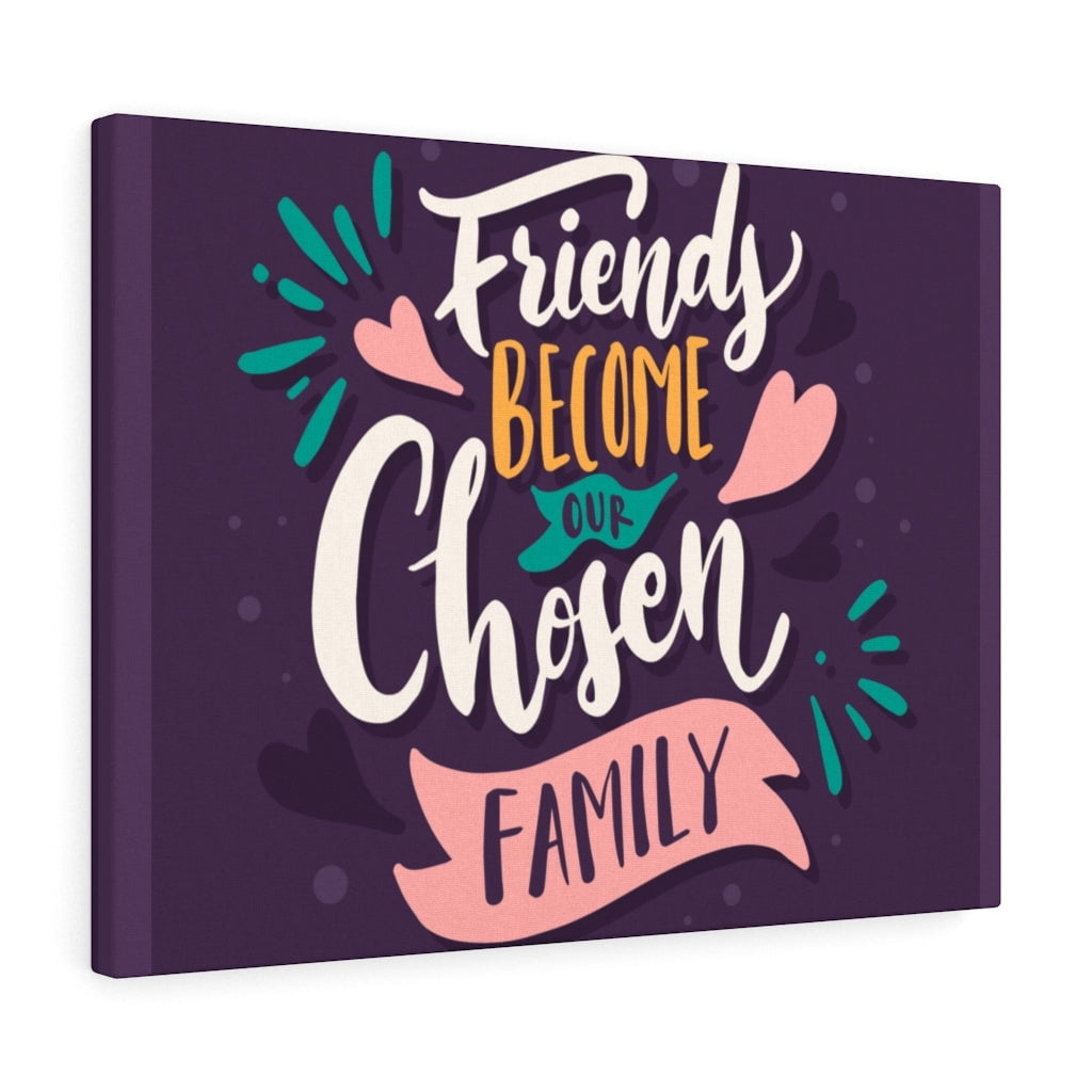 Inspirational Wall Art Chosen Family Wall Art Motivational Motto ...